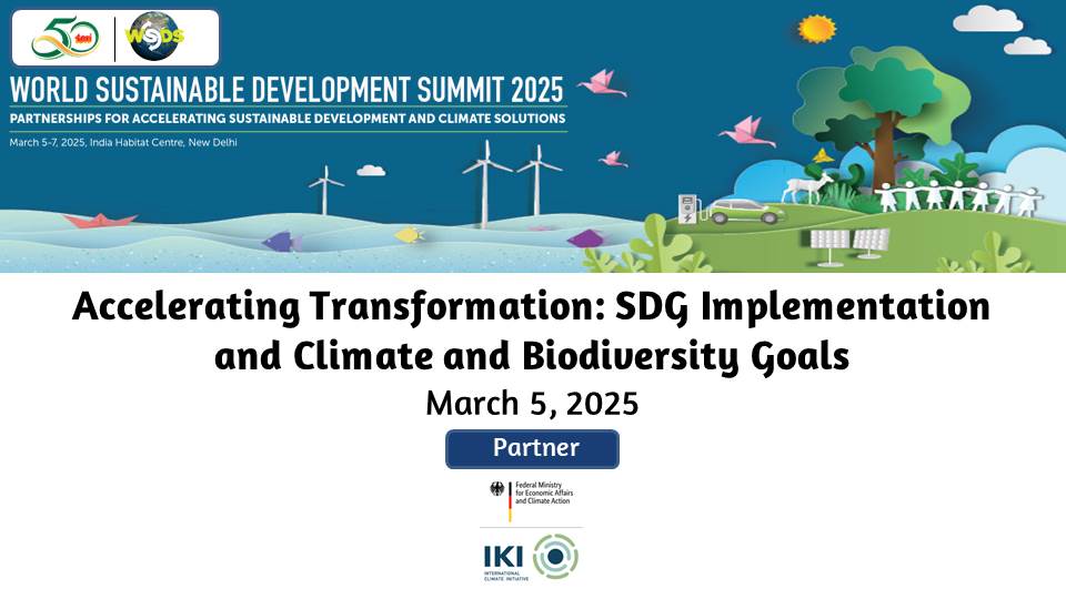 WSDS 2025 Thematic Track - Accelerating Transformation: SDG Implementation and Climate and ...
